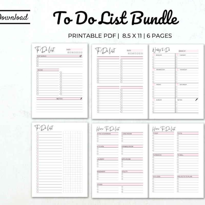 To Do List - Etsy