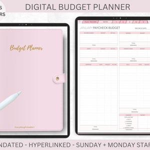 Goodnotes Budget Planner, Finance Tracker, Digital Budget Planner ...