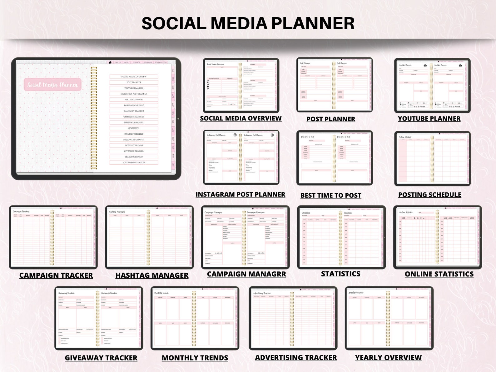Digital Business Planner: Goodnotes & Notability Compatible (PDF ...