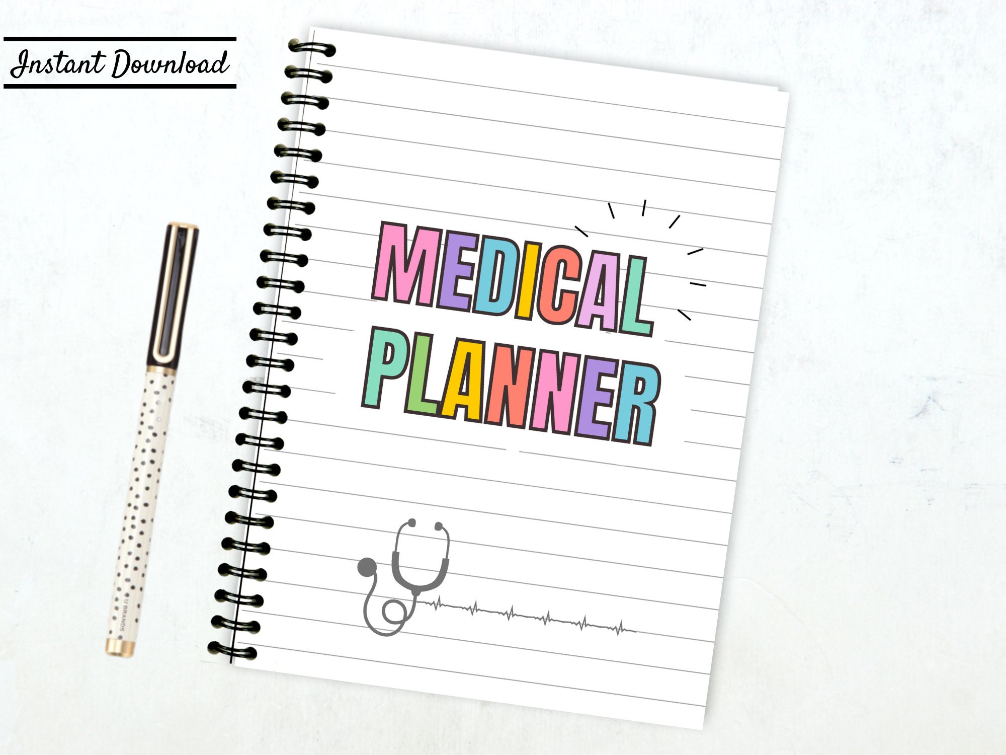 Medical Planner Health Care Binder Doctor Visits Planner | Etsy