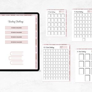 Digital Reading Journal, Reading Planner for Goodnotes, Notability ...