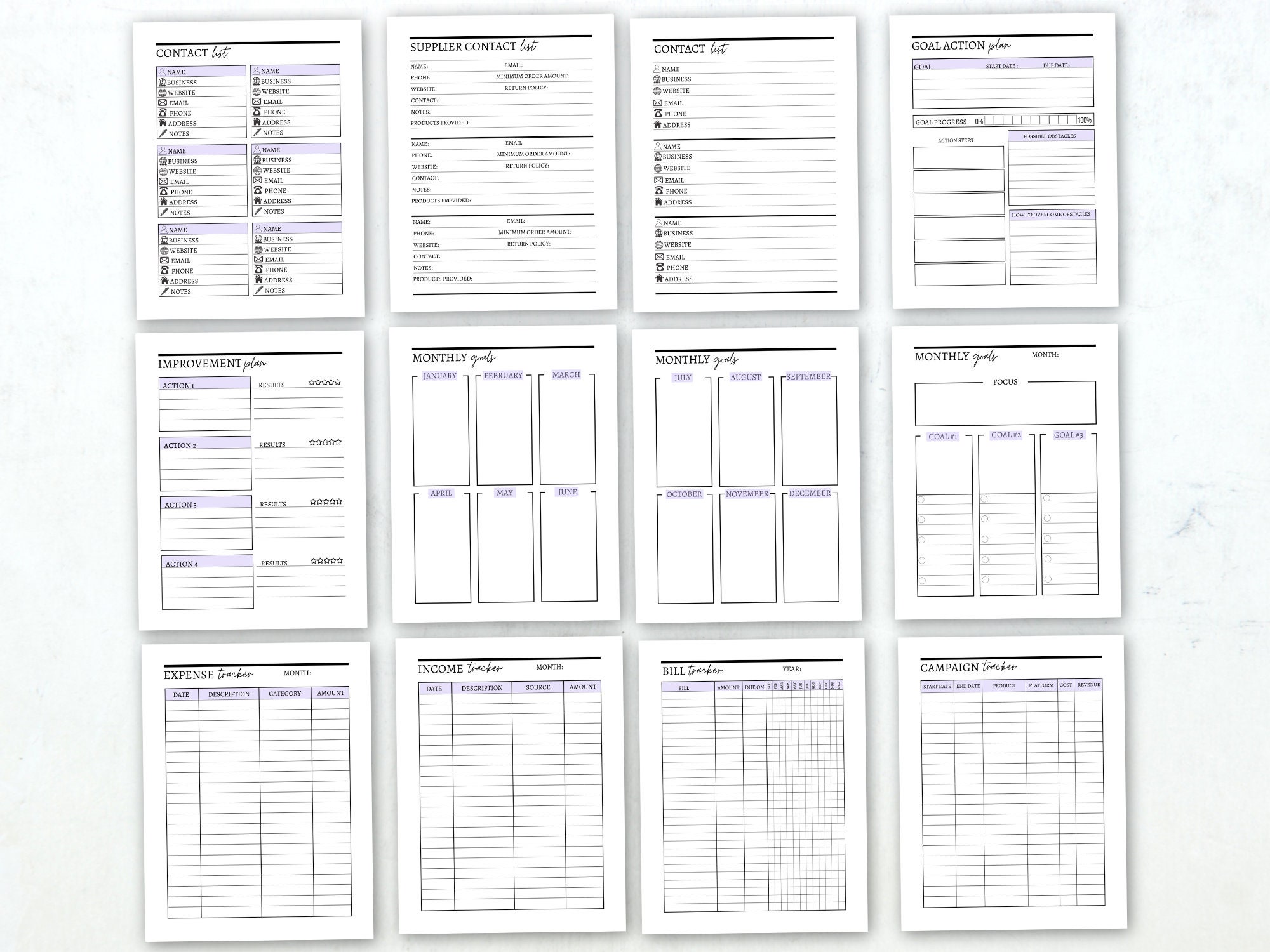 Business planner small business planner Home business Etsy business-planner-small-business-planner-home-business-etsy