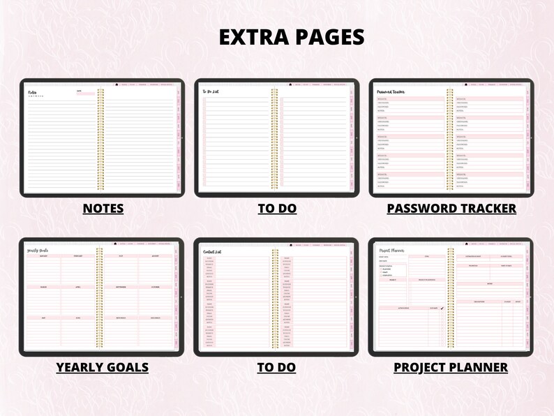 Digital Business Planner Goodnotes Business Planner Small - Etsy