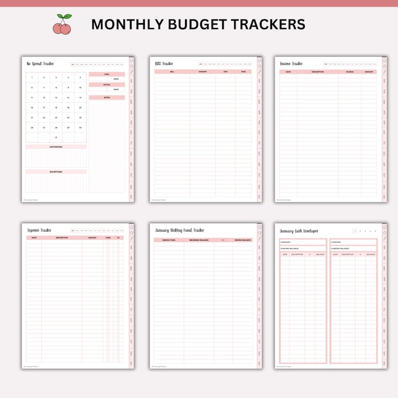 Digital Budget Planner for Goodnotes: Bi-weekly & Monthly Finance ...