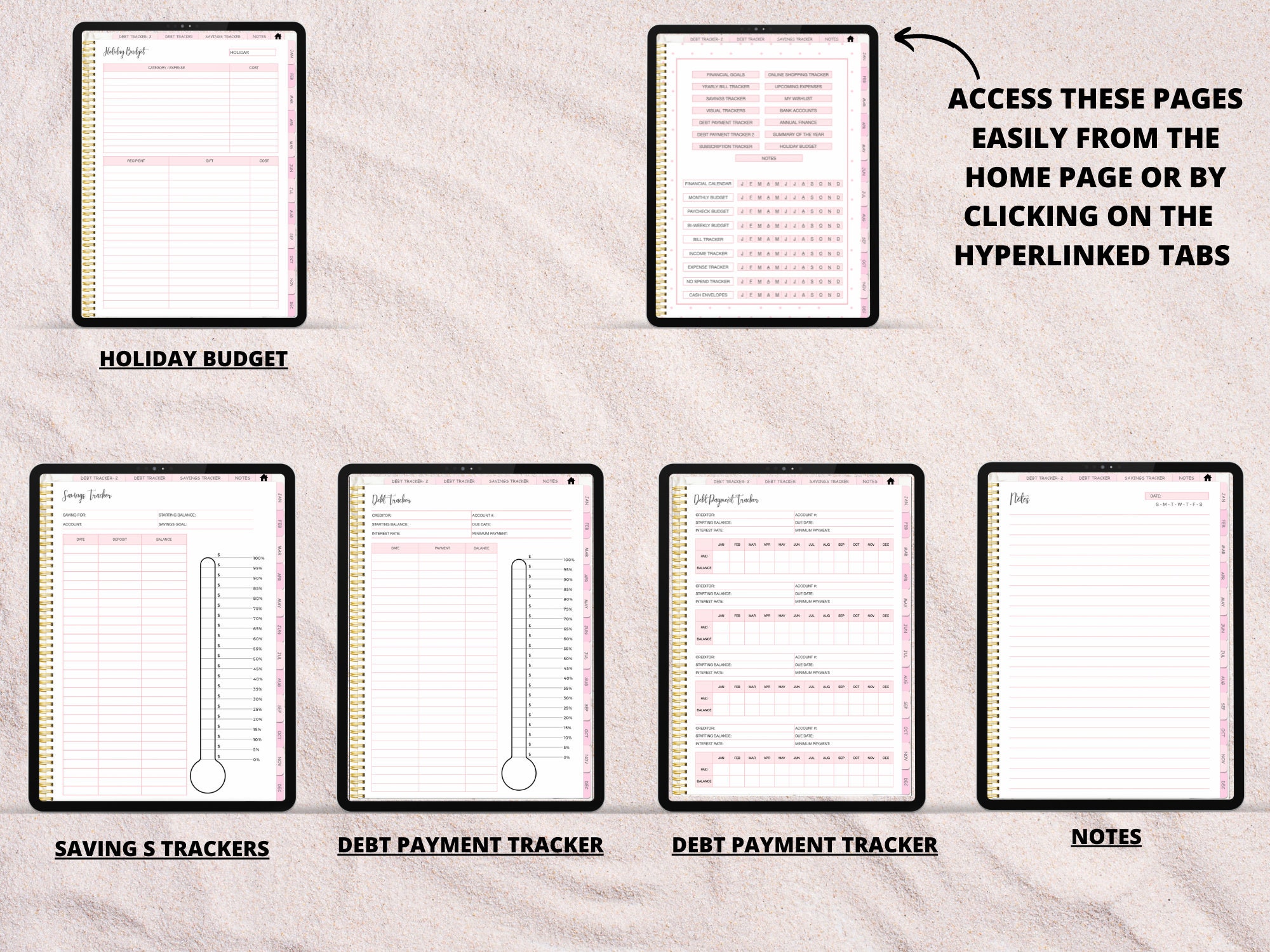 Digital Budget Planner Goodnotes Finance Planner Ipad Budget - Etsy