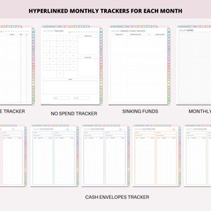 Digital Budget Planner: Finance Tracker for Goodnotes (PDF) - Etsy