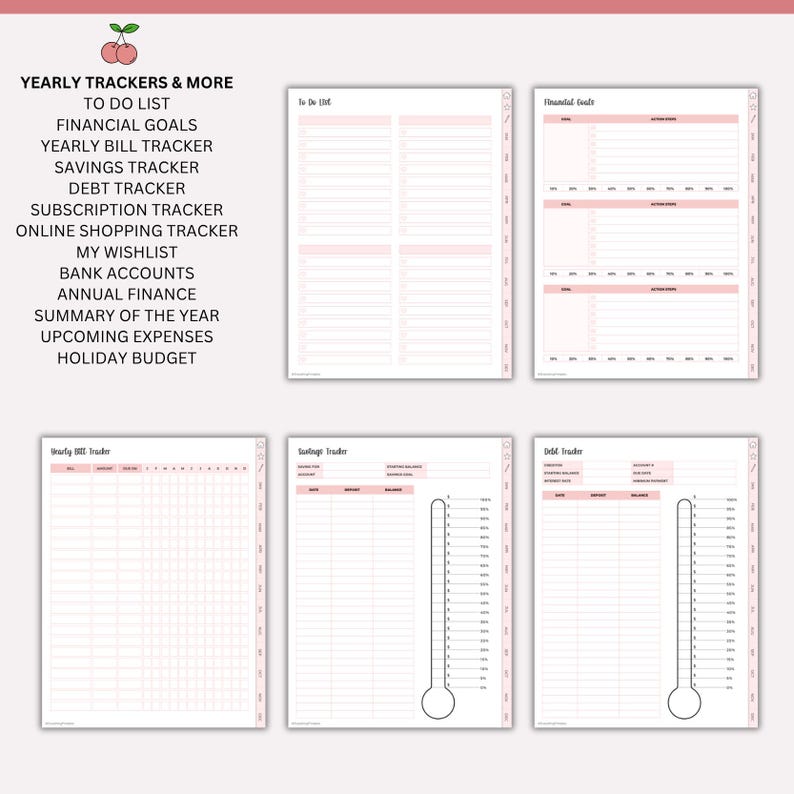 Digital Budget Planner for Goodnotes: Bi-weekly & Monthly Finance ...