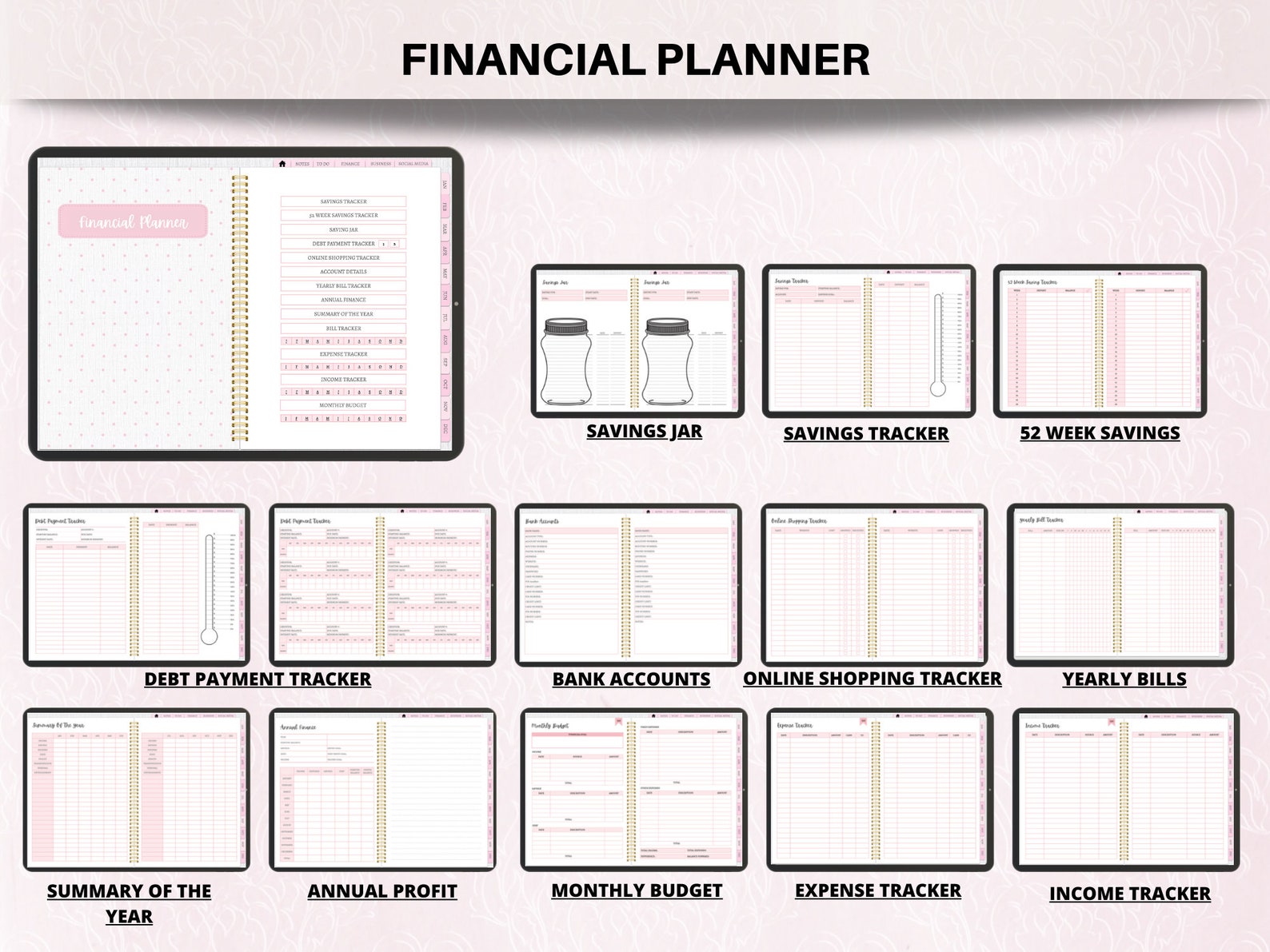 Digital Business Planner Goodnotes Business Planner Small - Etsy
