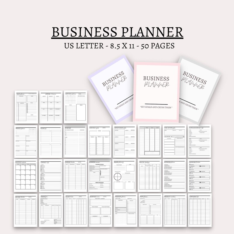 Business Printables - Etsy