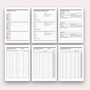 Business Planner Small Business Planner Online Business Planner Etsy ...