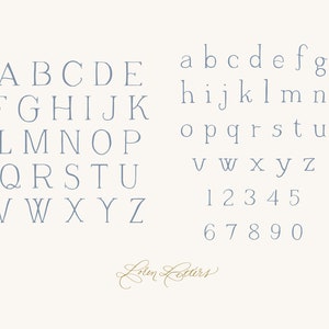 Nora A Hand-lettered Serif Font - Etsy