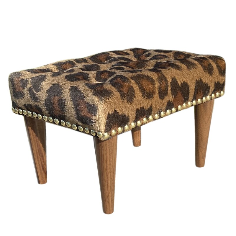 Leopard Bench - Etsy