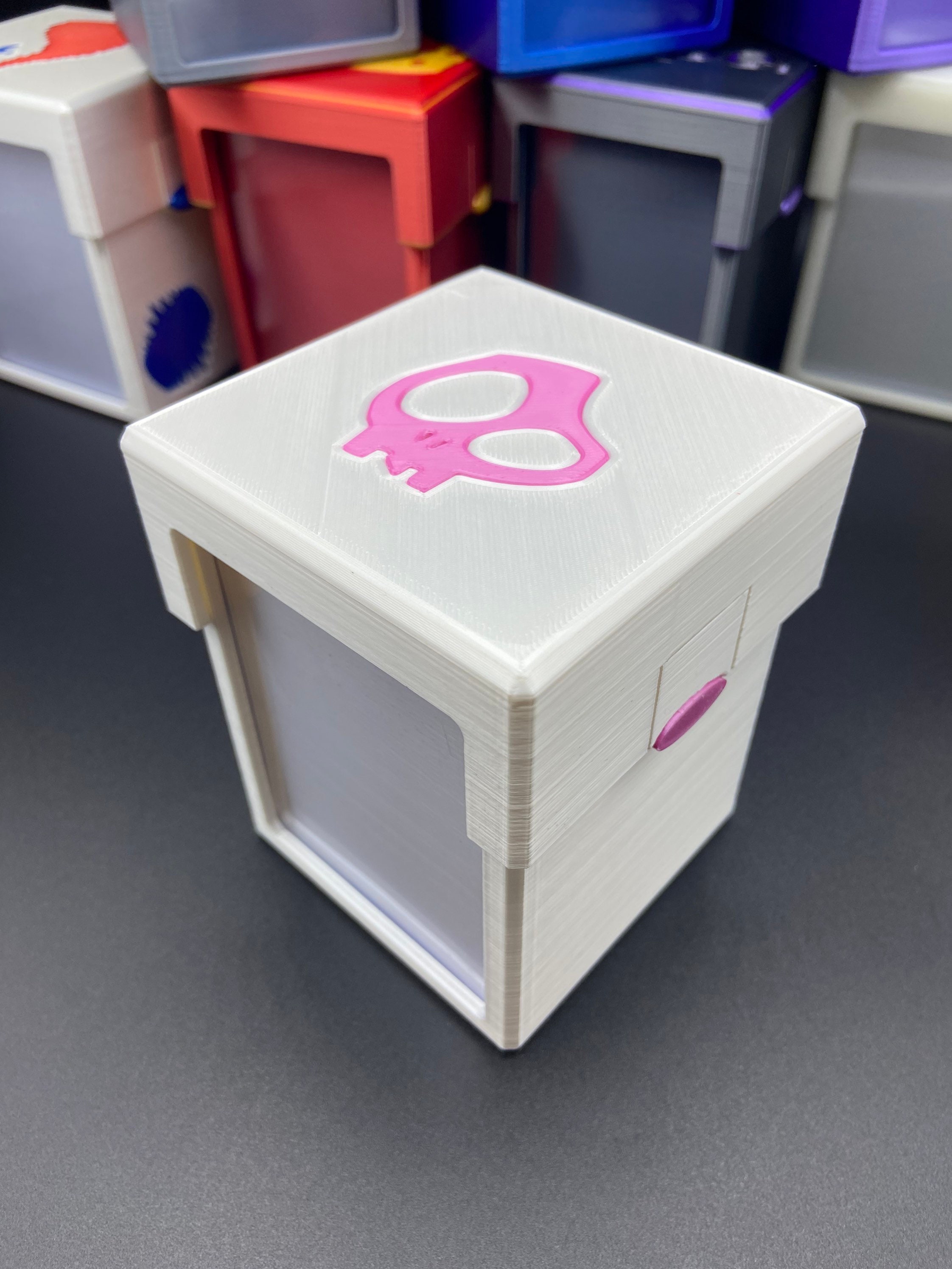 Premier Skeleton Edition PARTNER COMMANDER Deck Box - Etsy UK