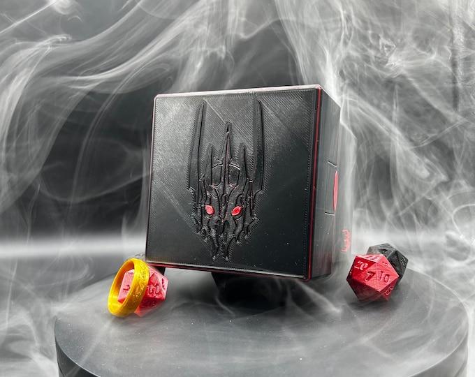 Throne of Sauron exposed Commander - Etsy