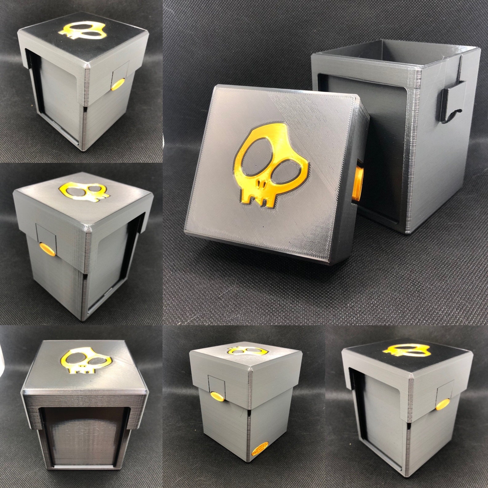 Premiere Skeleton Edition exposed Commander Deck Box - Etsy