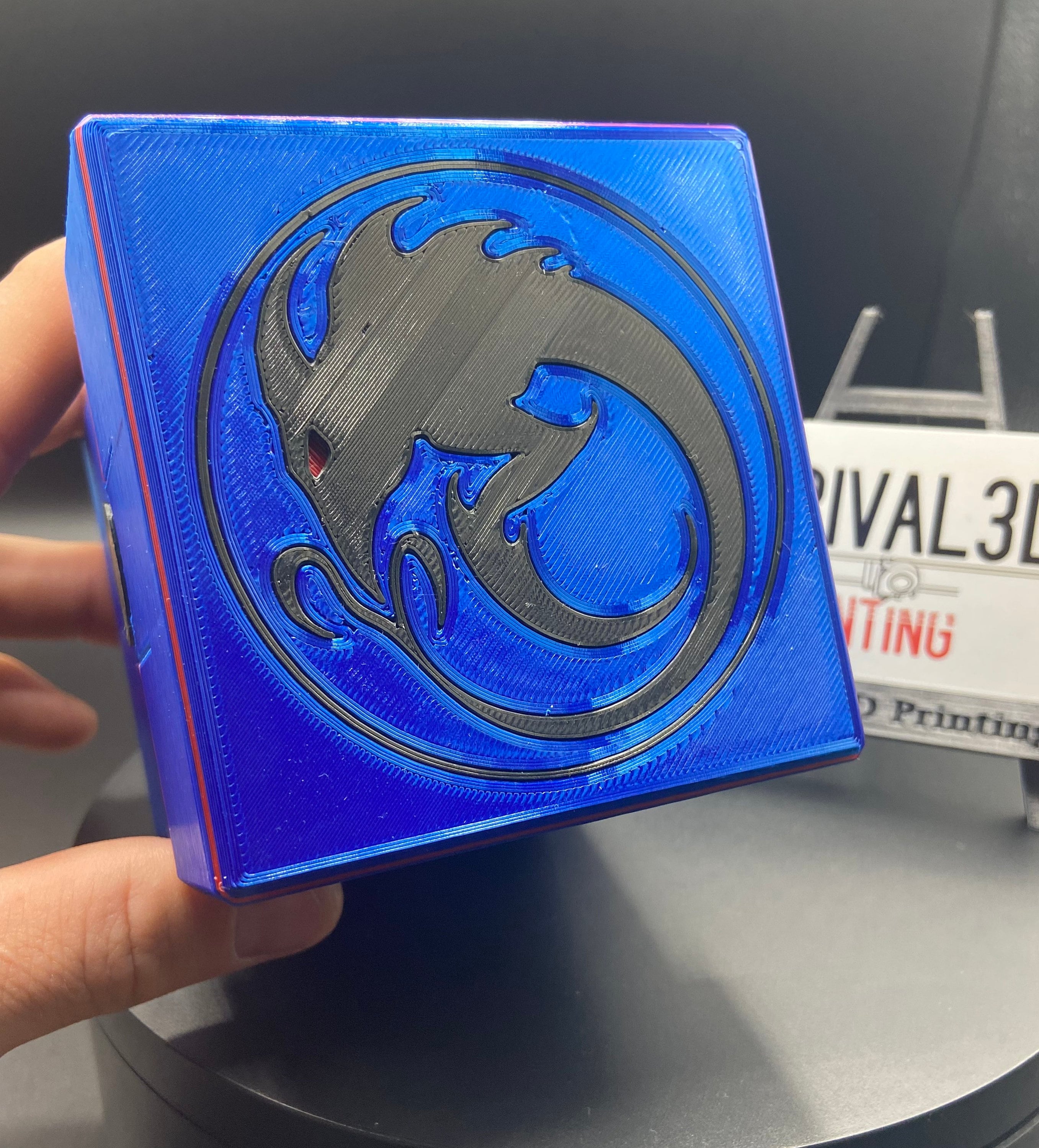 Sliver Throne EXPOSED COMMANDER Deck Box - Etsy