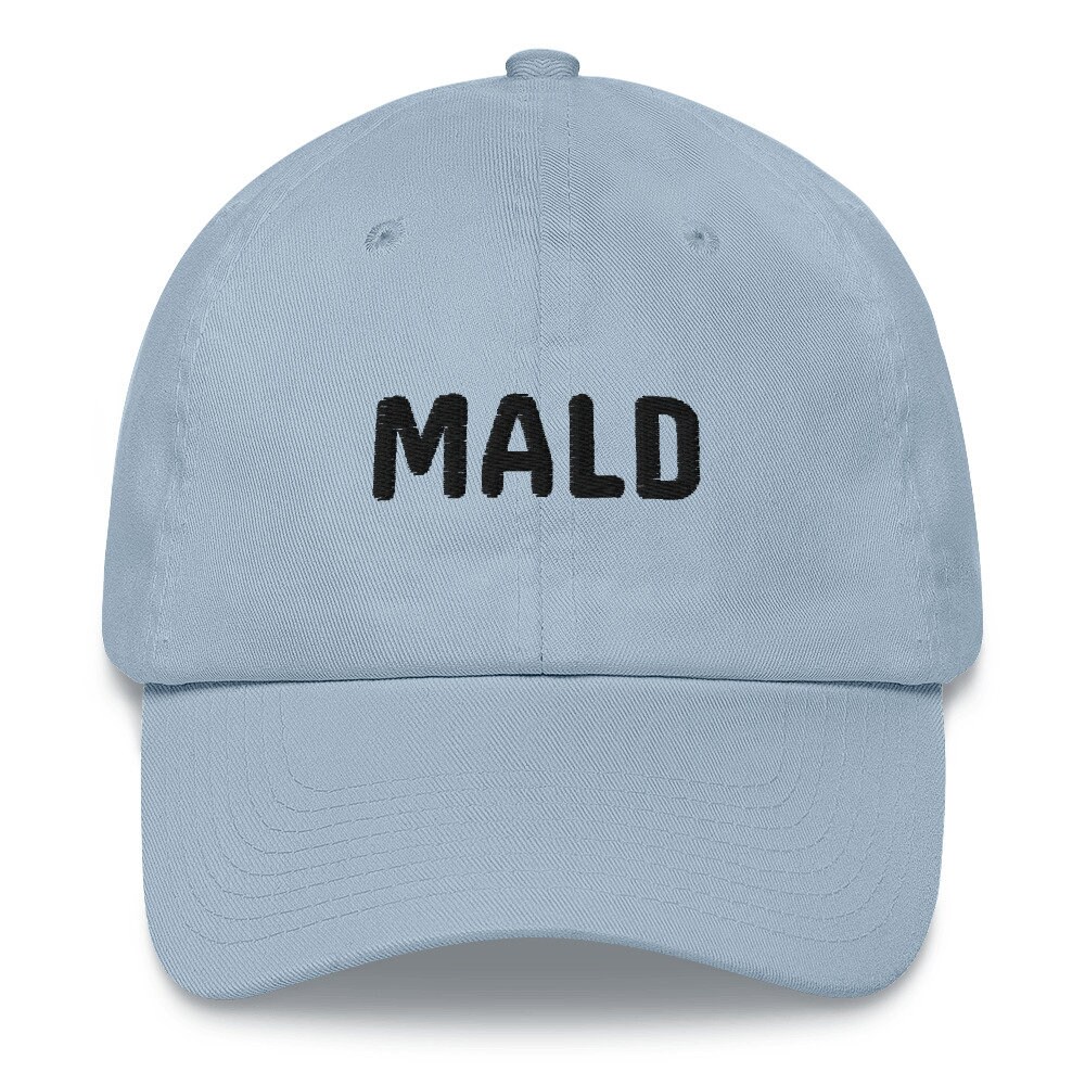 Mald Dad Hat Mald Mald Memes so Bald Black Text - Etsy Canada