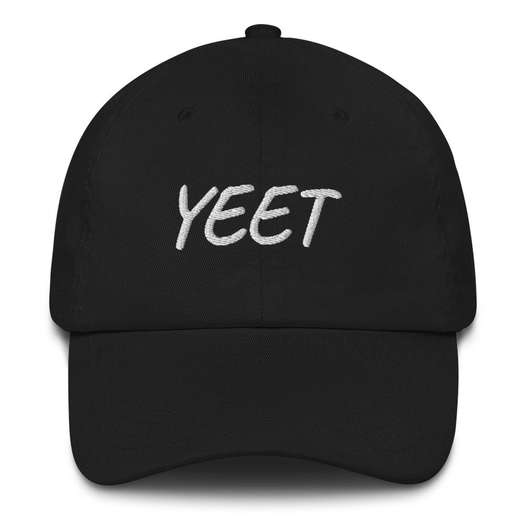 Yeet Dad Hat | Low Profile | Antique Buckle | Chino Cotton Twill | Meme ...