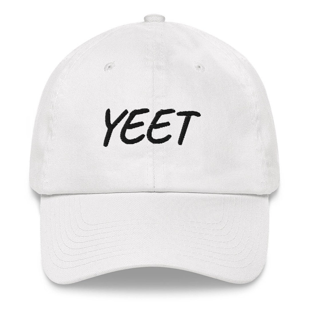 Yeet Dad Hat | Low Profile | Antique Buckle | Chino Cotton Twill | Meme ...