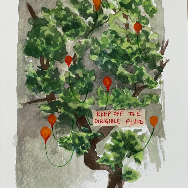 Dirigible Plum - Etsy