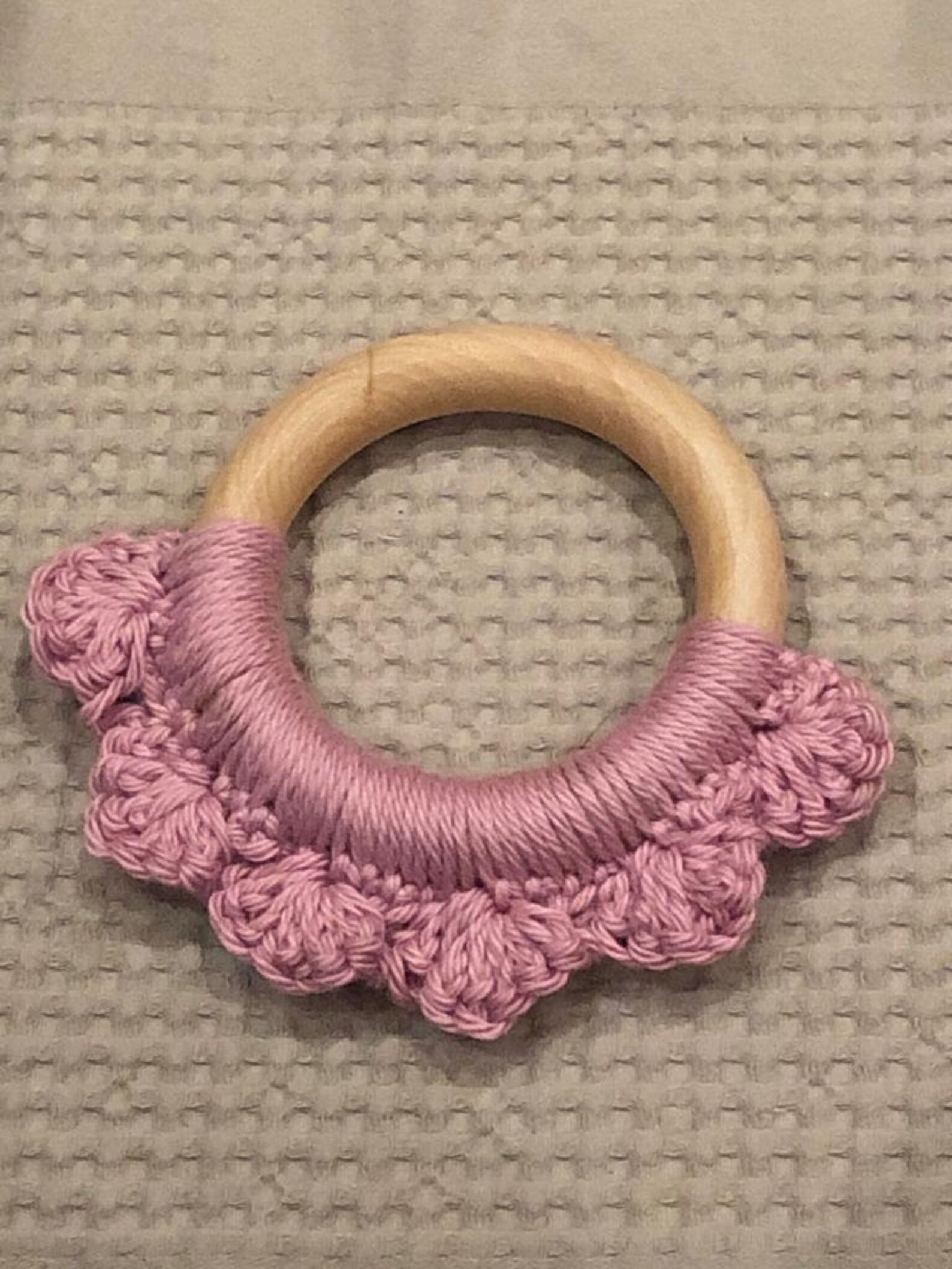 Lace Crochet Teether Rose - Etsy