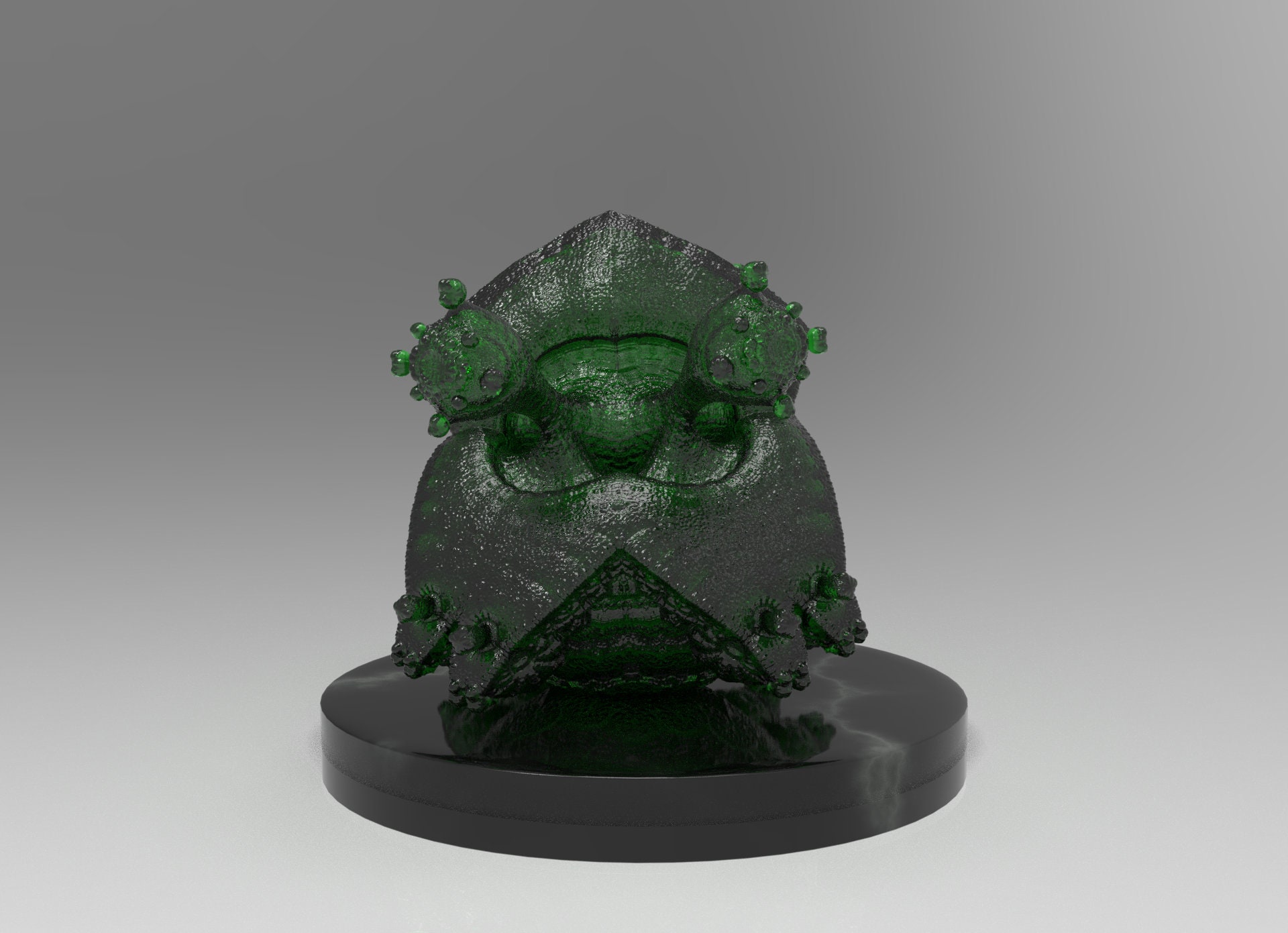 3D Fractal Model - 3D Print Files - OBJ PLY STL - Mandelbulb 3D ...