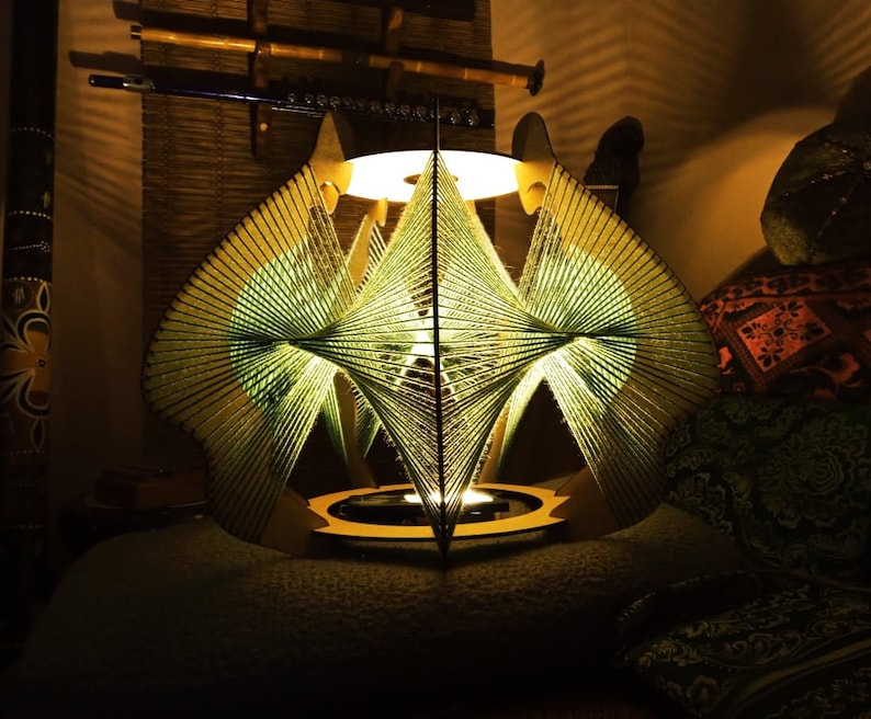 3D String Art Lamp - Etsy