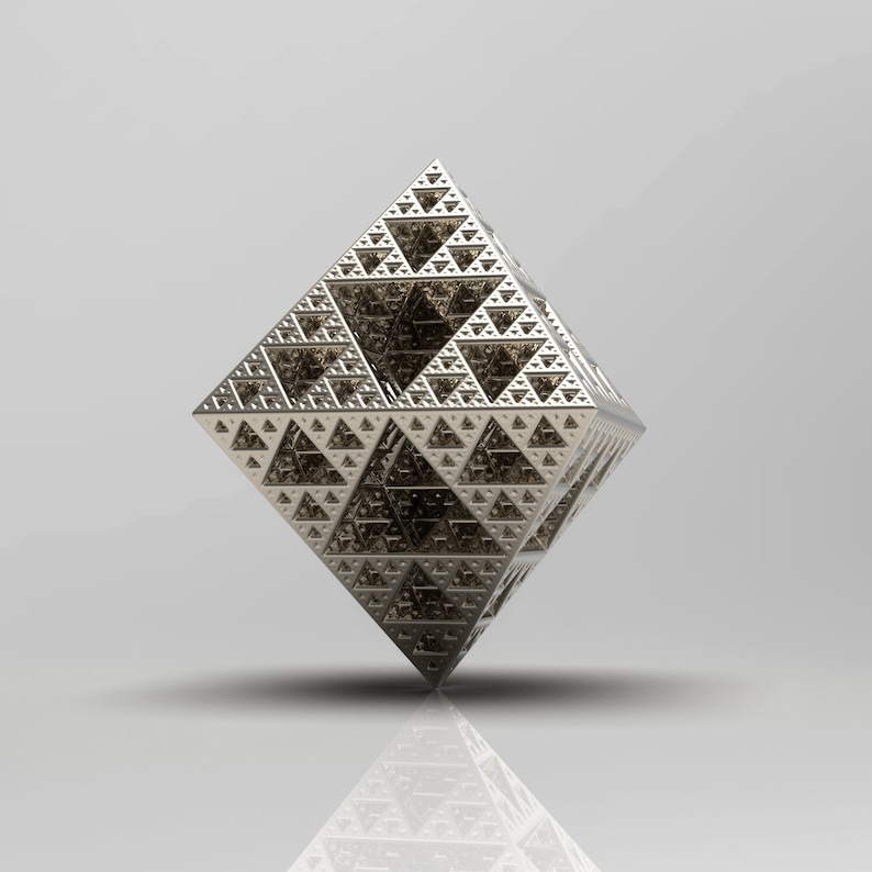 Platonic Solids - 3D Fractal STL Files for 3D Printing - Etsy