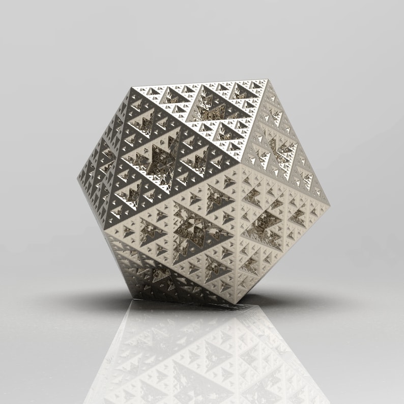 Platonic Solids - 3D Fractal STL Files for 3D Printing - Etsy