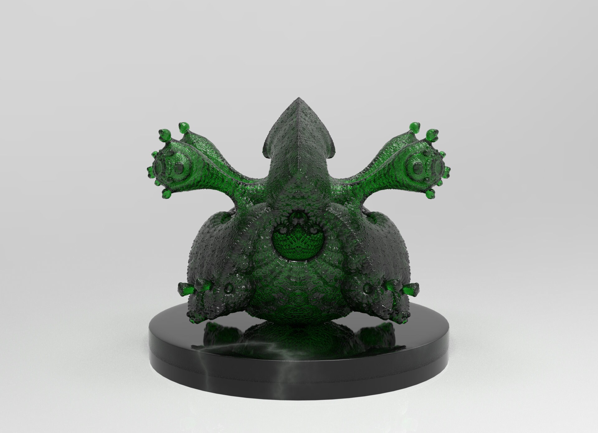 3D Fractal Model - 3D Print Files - OBJ PLY STL - Mandelbulb 3D ...