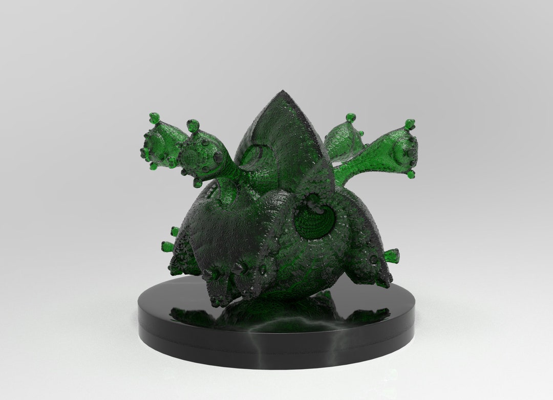 3D Fractal Model - 3D Print Files - OBJ PLY STL - Mandelbulb 3D ...