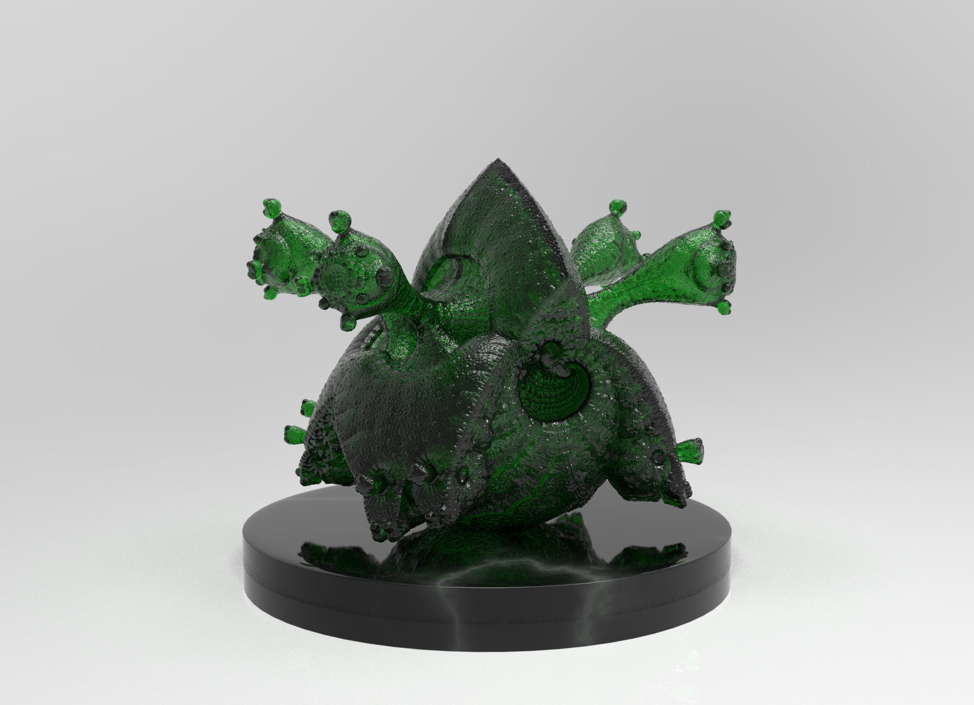 3D Fractal Model - 3D Print Files - OBJ PLY STL - Mandelbulb 3D ...