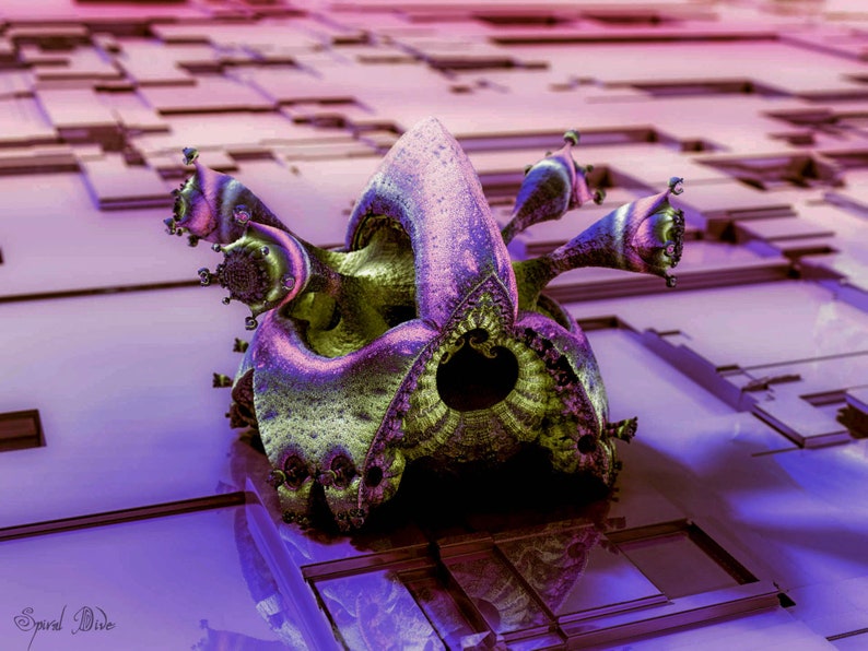 3D Fractal Model 3D Print Files OBJ PLY STL Mandelbulb - Etsy