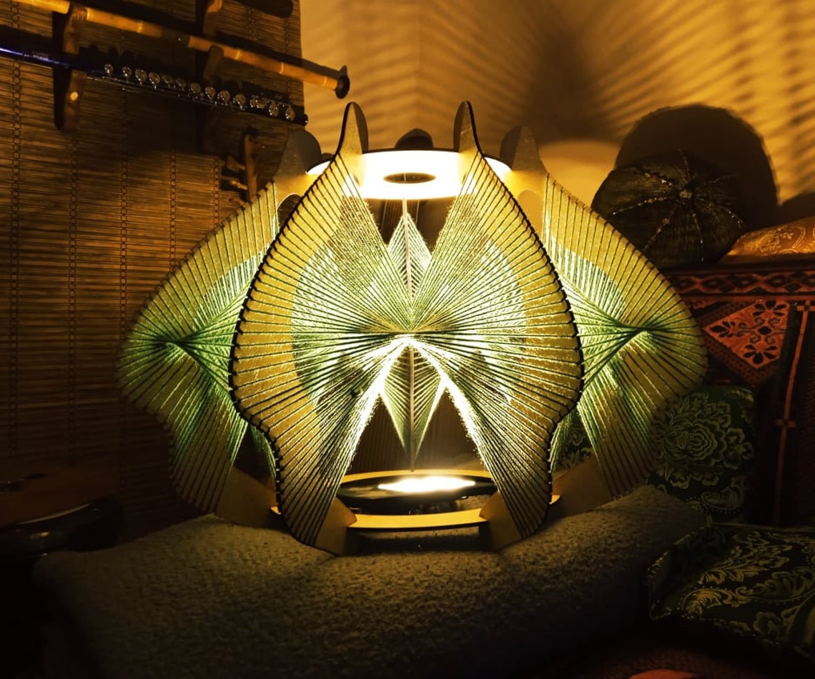 3D String Art Lamp - Etsy