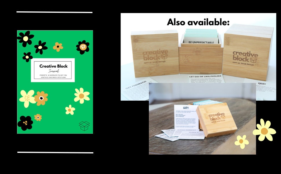 Creative Block Journal : Prompts, Warmups and Whitespace to Get You ...