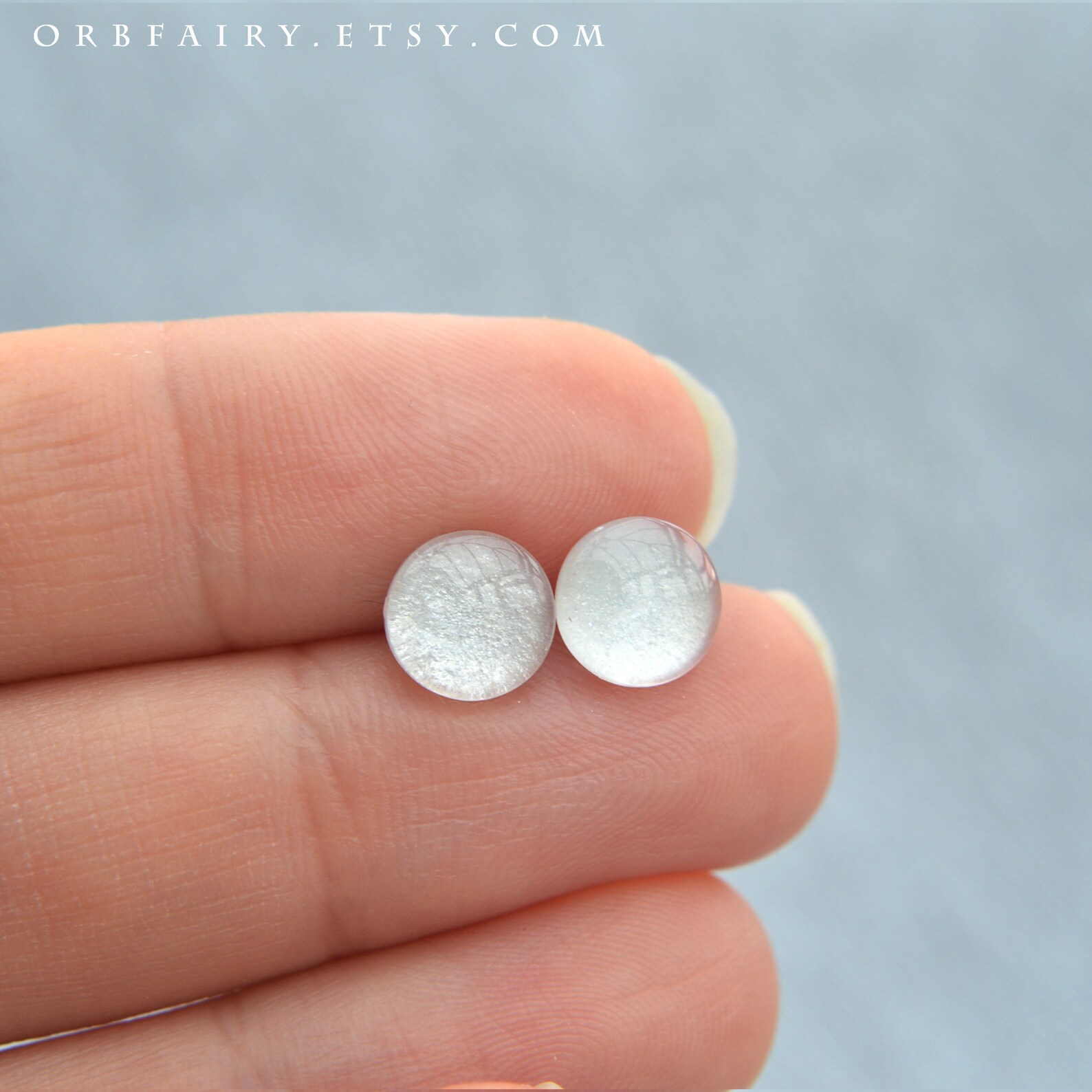 Bronze Shimmer Stud Earrings Make Your Own Set Glass - Etsy