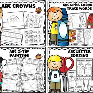 Letter of the Week: ENDLESS Alphabet Curriculum Activities BUNDLE - Etsy