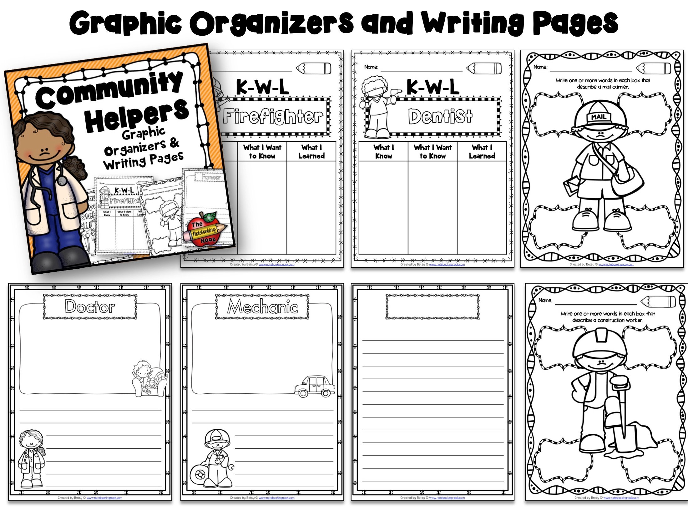 Community Helpers Bundle - Etsy