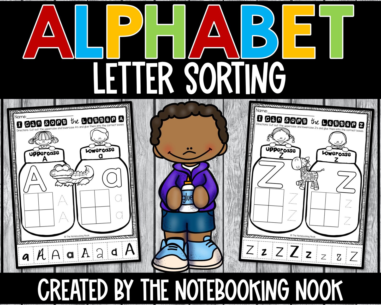 Alphabet Letter Sorting - Etsy
