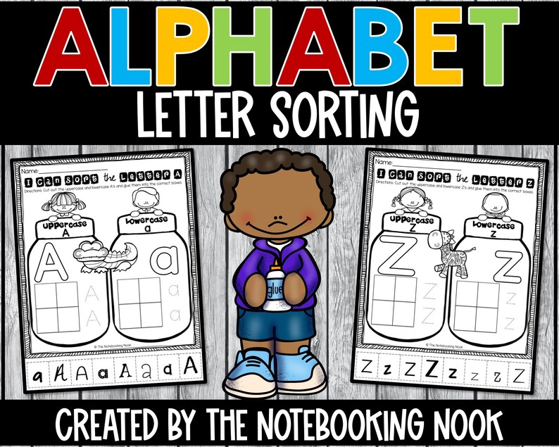 Alphabet Letter Sorting - Etsy
