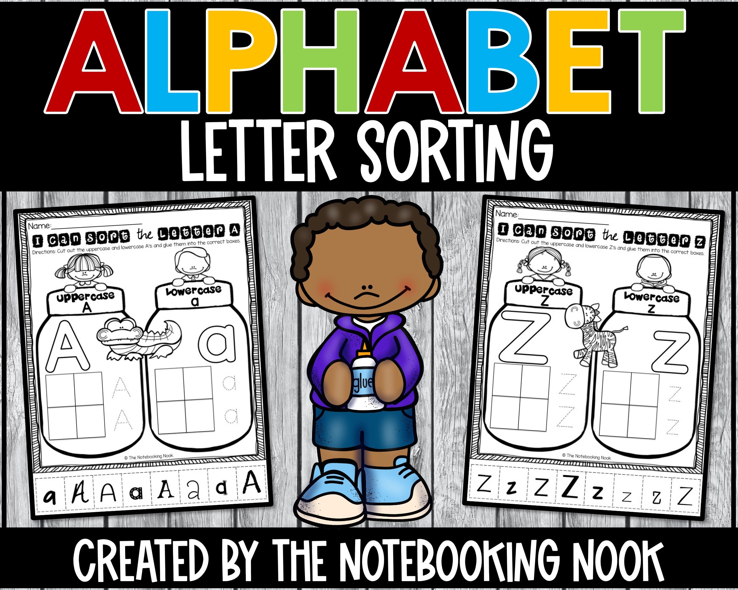 Alphabet Letter Sorting - Etsy
