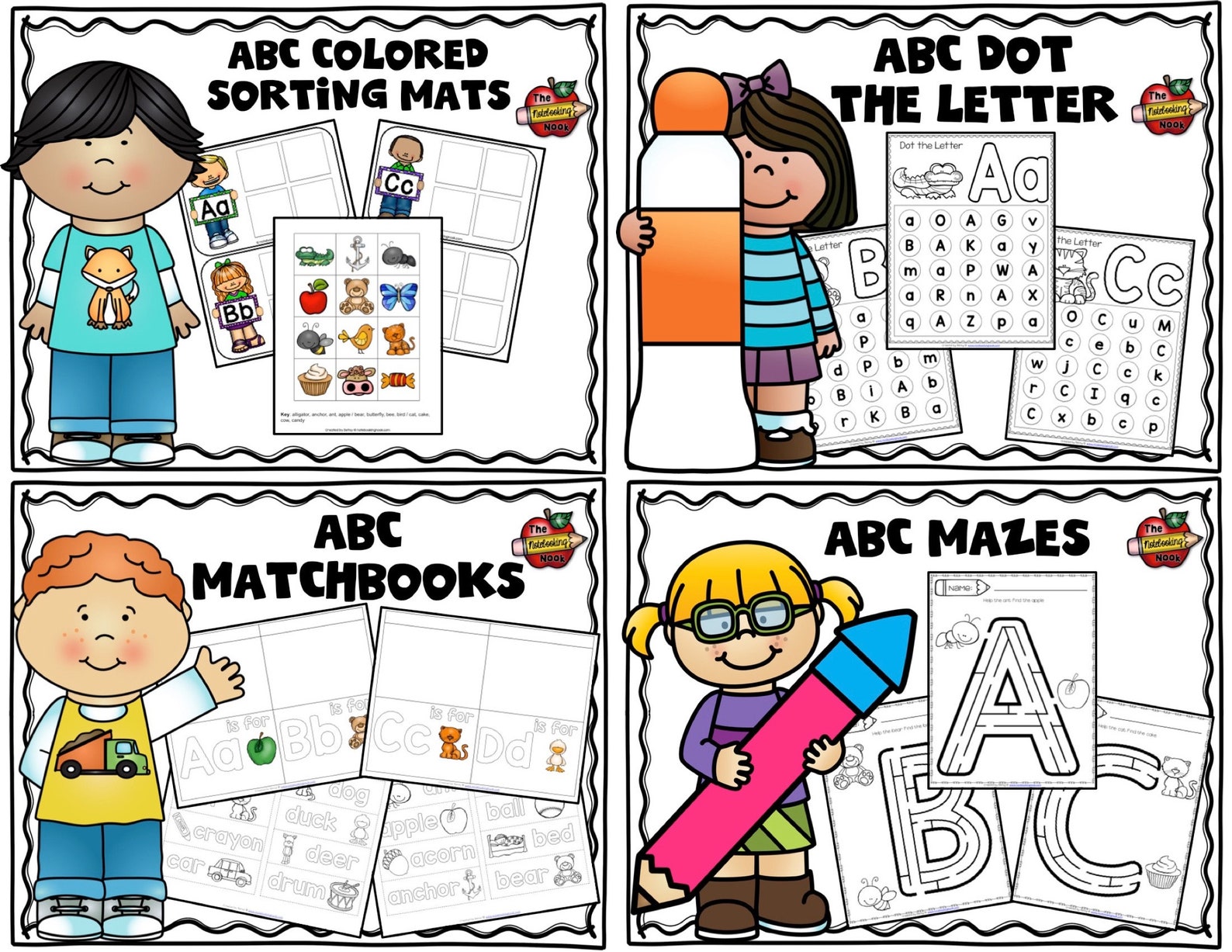 Letter of the Week: ENDLESS Alphabet Curriculum Activities BUNDLE - Etsy