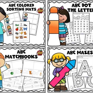 Letter of the Week: ENDLESS Alphabet Curriculum Activities BUNDLE - Etsy