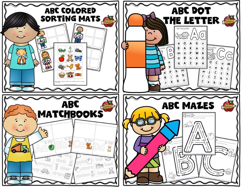 Letter of the Week: ENDLESS Alphabet Curriculum Activities BUNDLE - Etsy