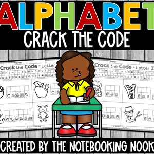 Alphabet Crack the Code - Etsy