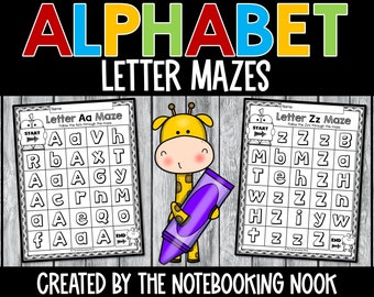 Letter of the Week: ENDLESS Alphabet Curriculum Activities - Etsy