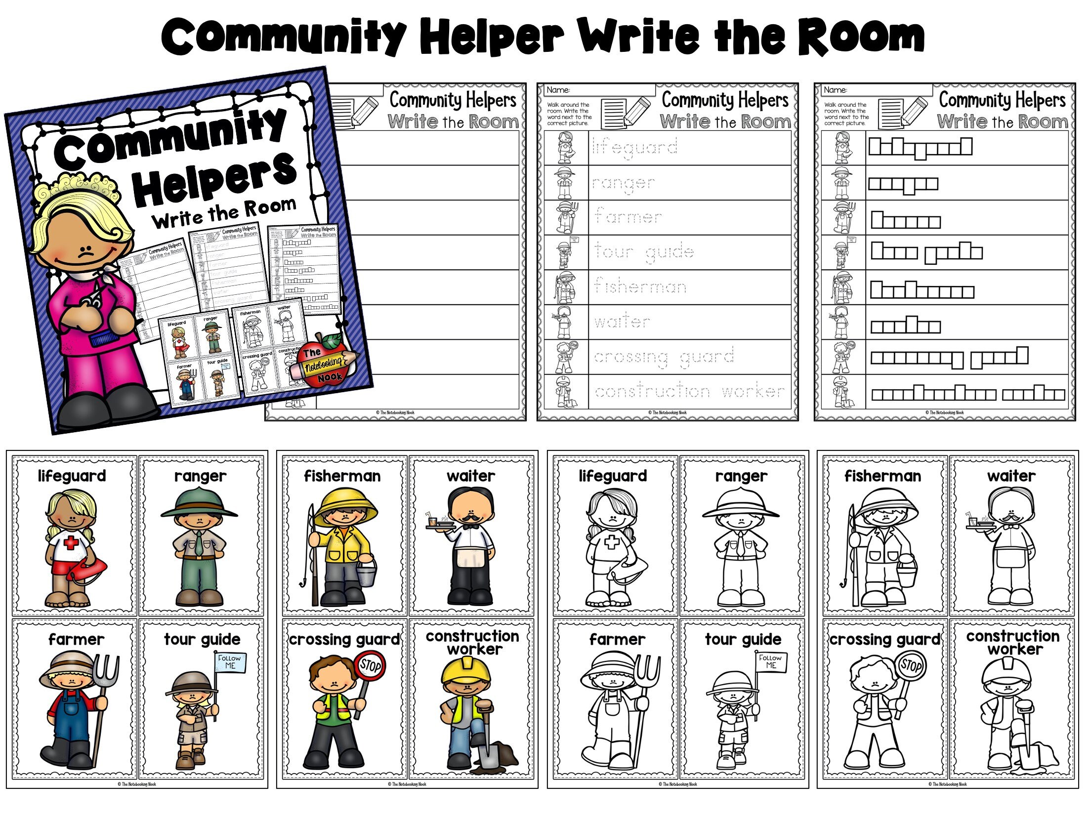 Community Helpers Bundle - Etsy