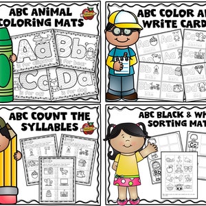 Letter of the Week: ENDLESS Alphabet Curriculum Activities BUNDLE - Etsy