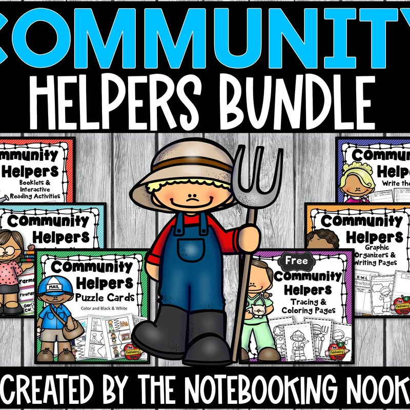 Community Helpers Clipart - Etsy