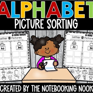 Alphabet Picture Sorting - Etsy